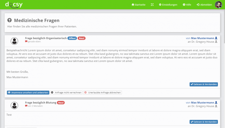 Arztsoftware | docsy